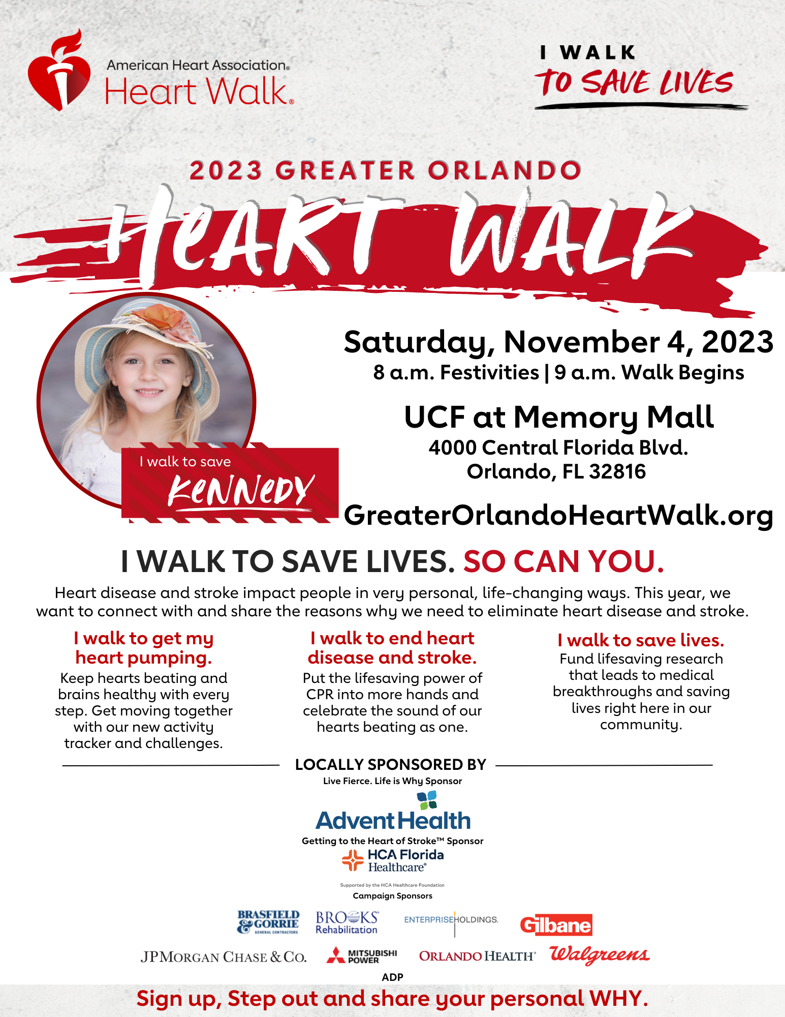 2023 Greater Orlando Heart Walk - West Orange Chamber