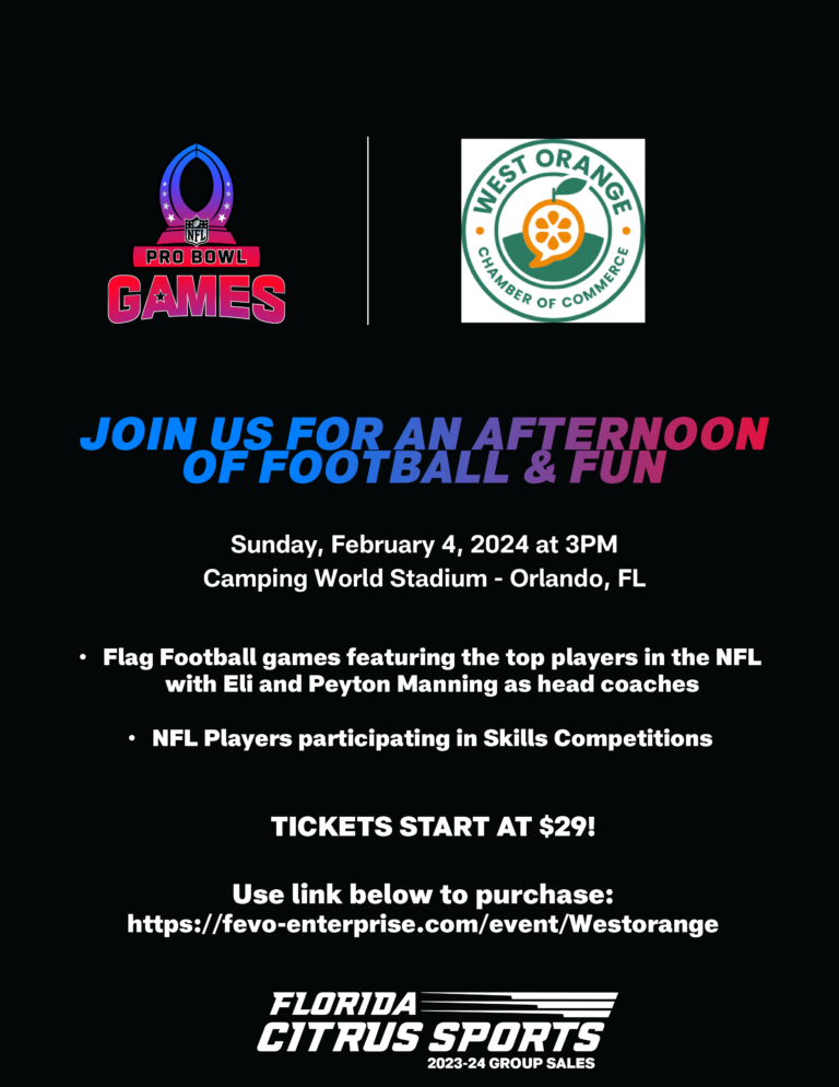 NFL Pro Bowl Games - West Orange Chamber